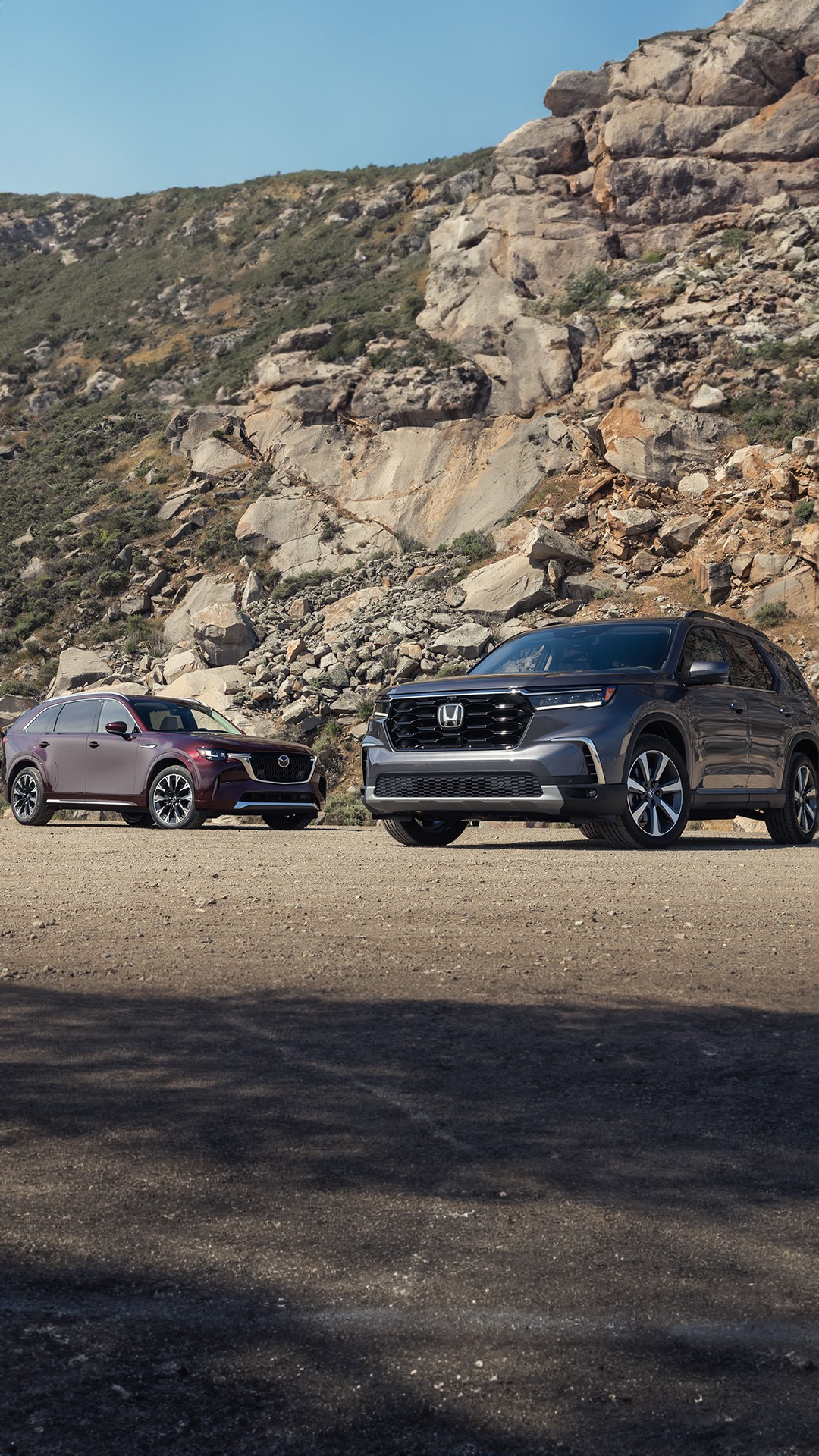 2023 Honda Pilot vs 2024 Mazda CX-90 Comparison Test: Styling
