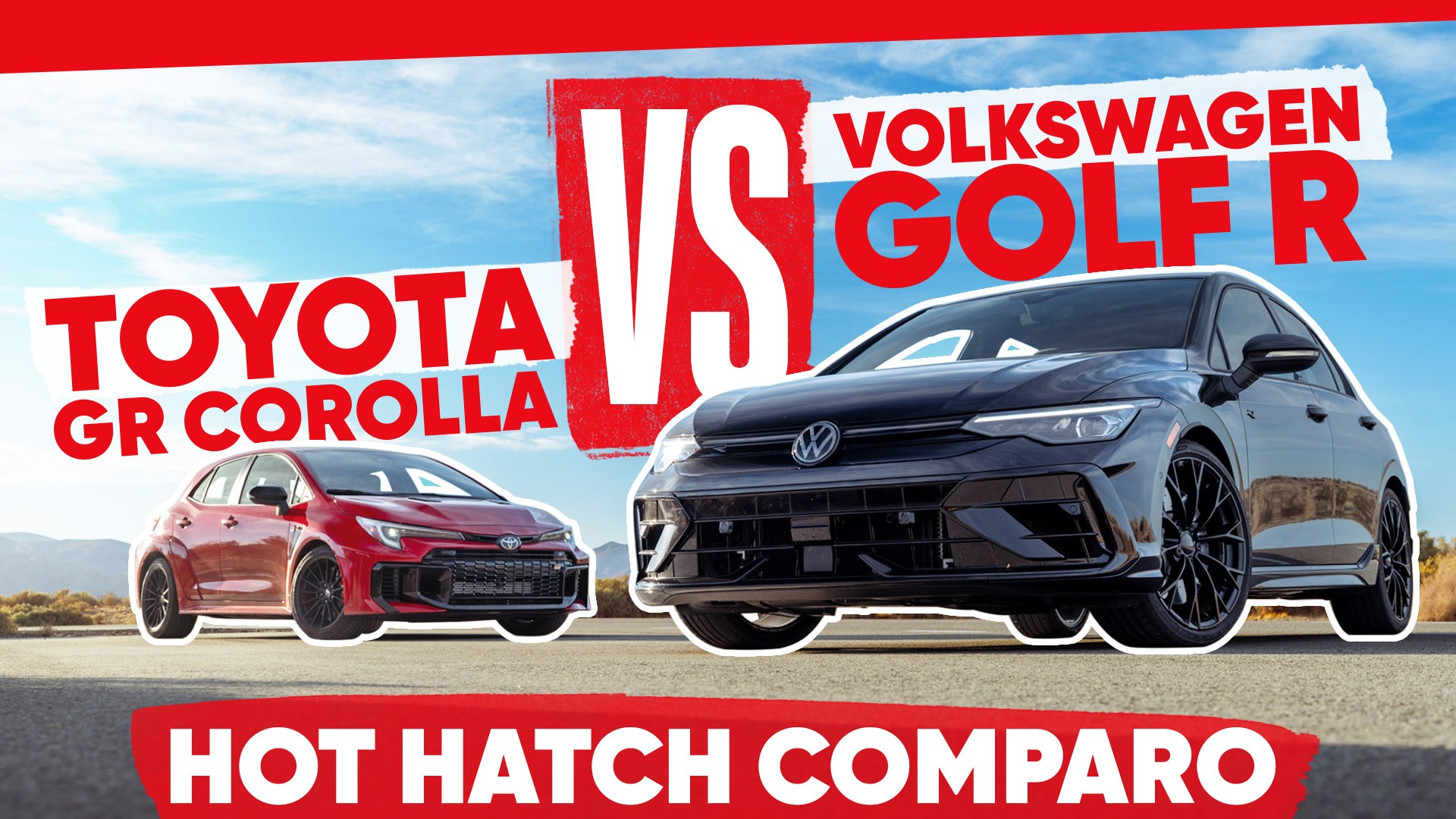 Do We Have to Choose? 2025 Toyota GR Corolla vs. VW Golf R